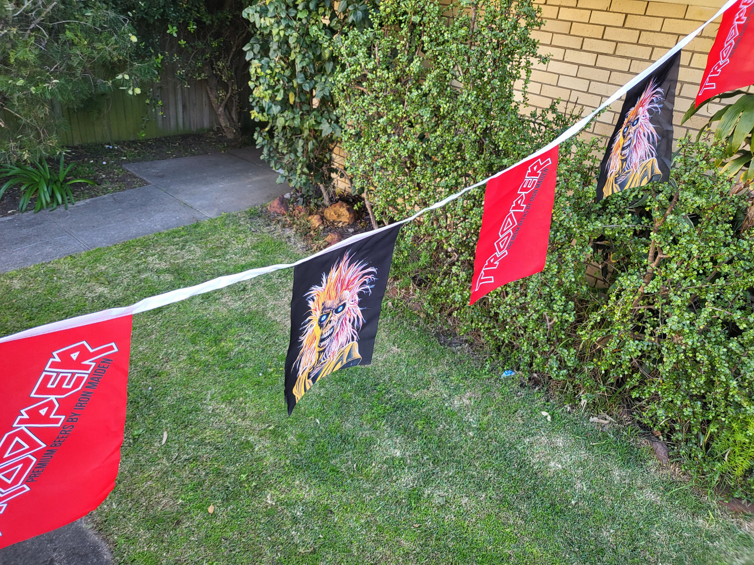 Custom Bunting Flags for Iron Maiden: A Creative Way to Promote Your B ...