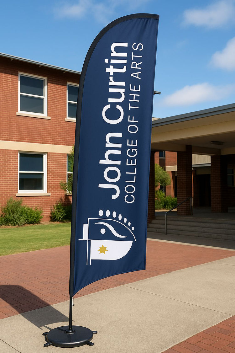 Teardrop Banners and Custom Flags for Schools and Colleges in Australi ...