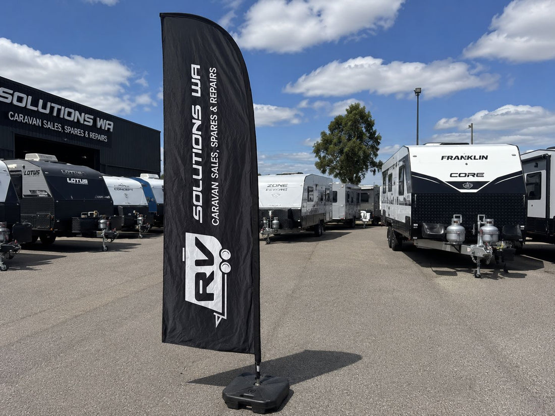 Teardrop Banners for Car Yards and Vehicle Companies: Custom Flags for ...