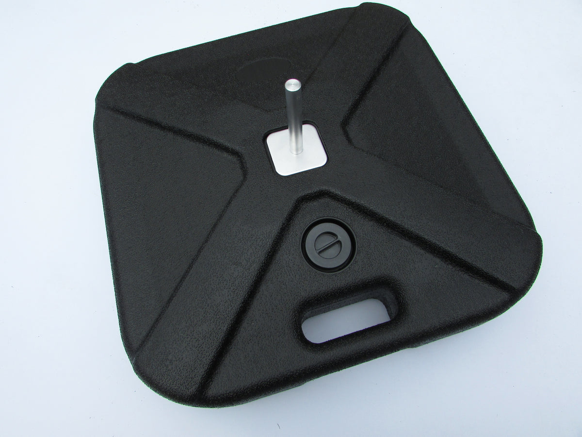 Large Plastic Water Base with Stainless Steel Spindle | Custom Banner ...