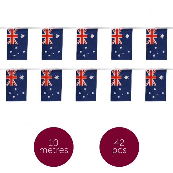 Australian Flag Bunting | Teardrop Banner Flags – TeardropBannerFlags ...
