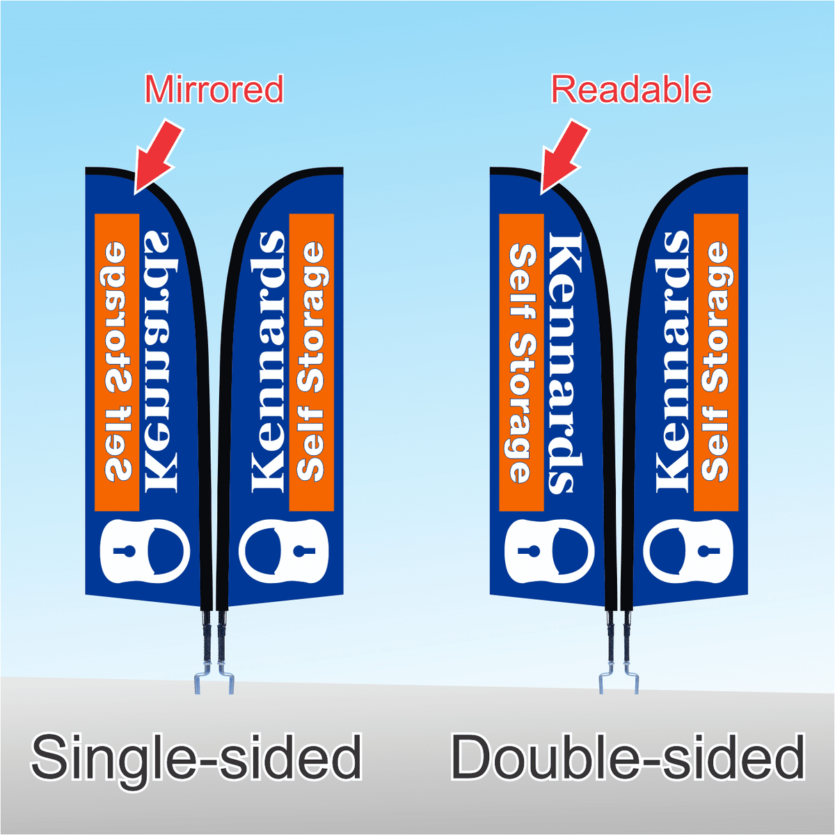 Feather Banner Kitsets | Teardrop Banner Flags – TeardropBannerFlags.com.au